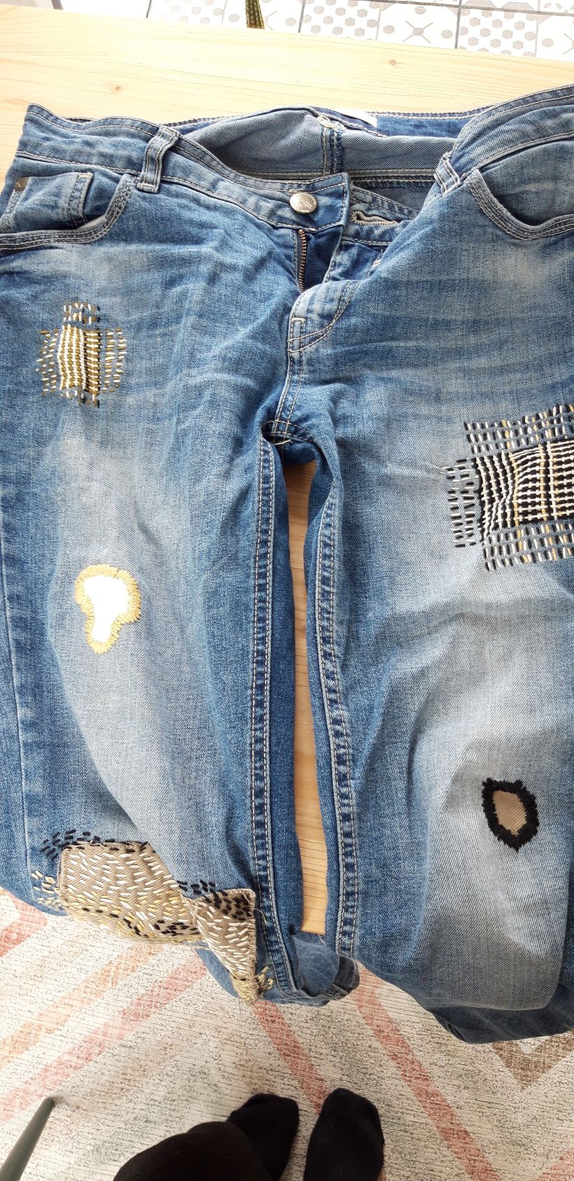 My project in Embroidery: Clothing Repair course | Domestika