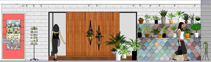 SketchUp - Gift Shop | Domestika