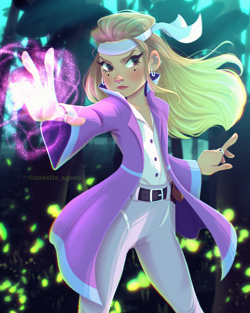 My project for the course: Female Cartoon Character Design with ...