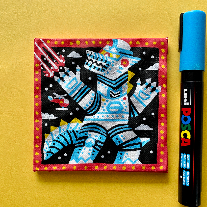 Posca Marker Paintings | Domestika