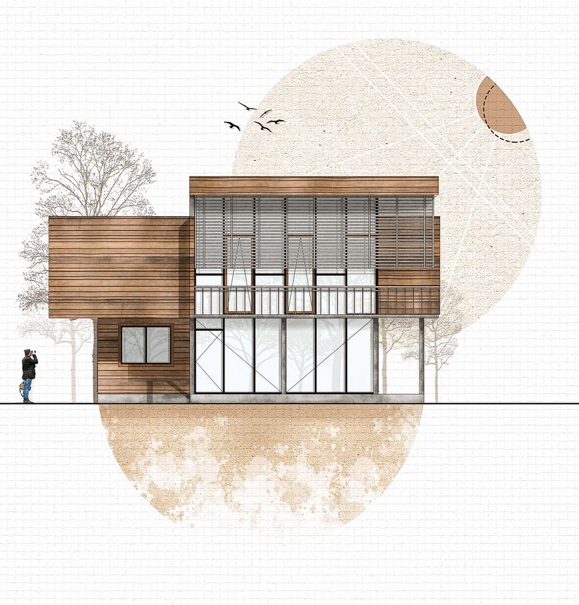 My project in 3D Architectural Design and Modeling with Revit course ...