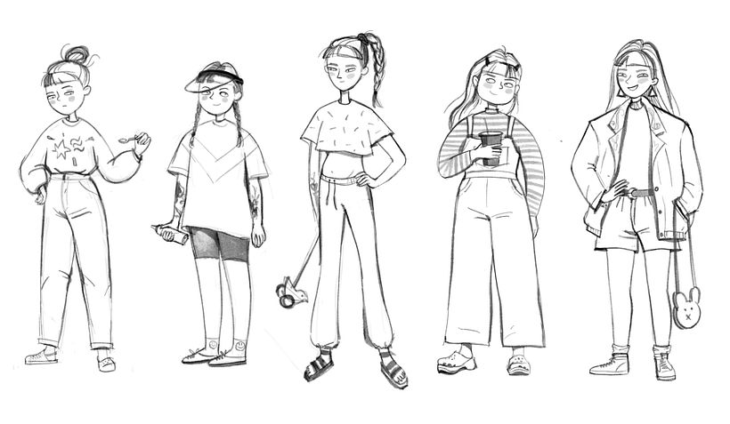 My project for course: Drawing Appealing Characters with Personality ...