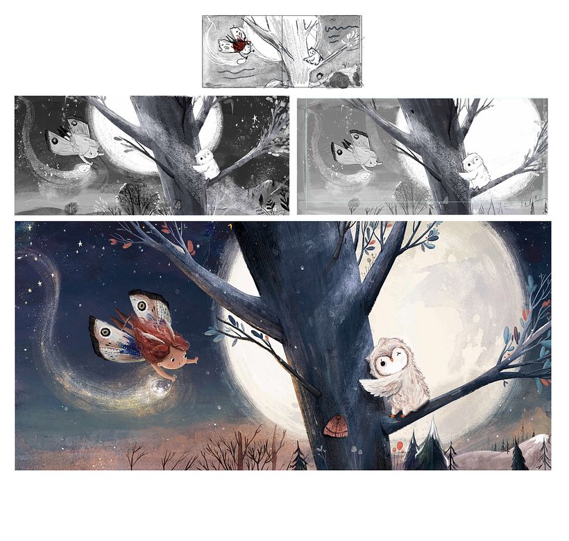 Ella's Night Lights | Domestika