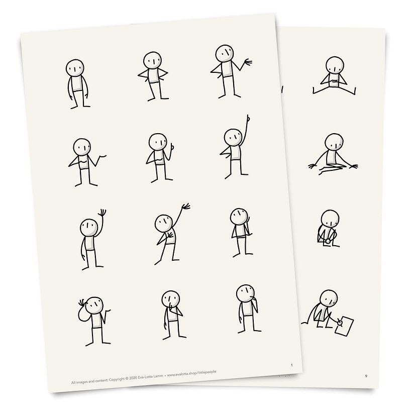 Little People Templates | Domestika