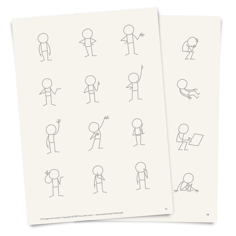 Little People Templates | Domestika