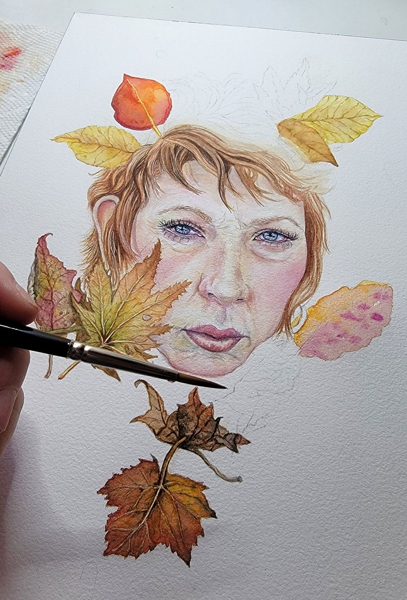 My project for course: Expressive Watercolor Portraits | Domestika