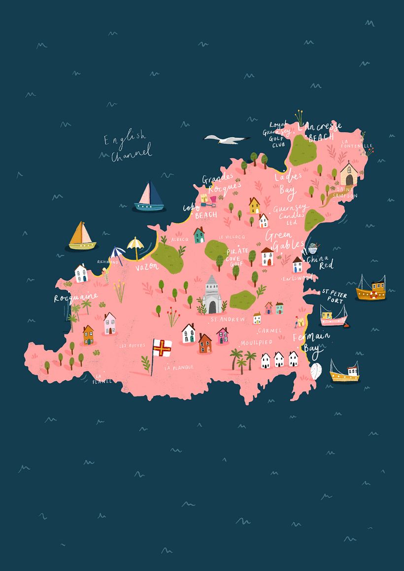 Map Illustration | Domestika