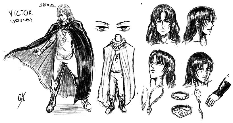 Projeto character Design Victor | Domestika