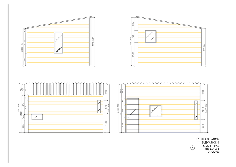 Drafting Le Corbusier's Cabanon | Domestika
