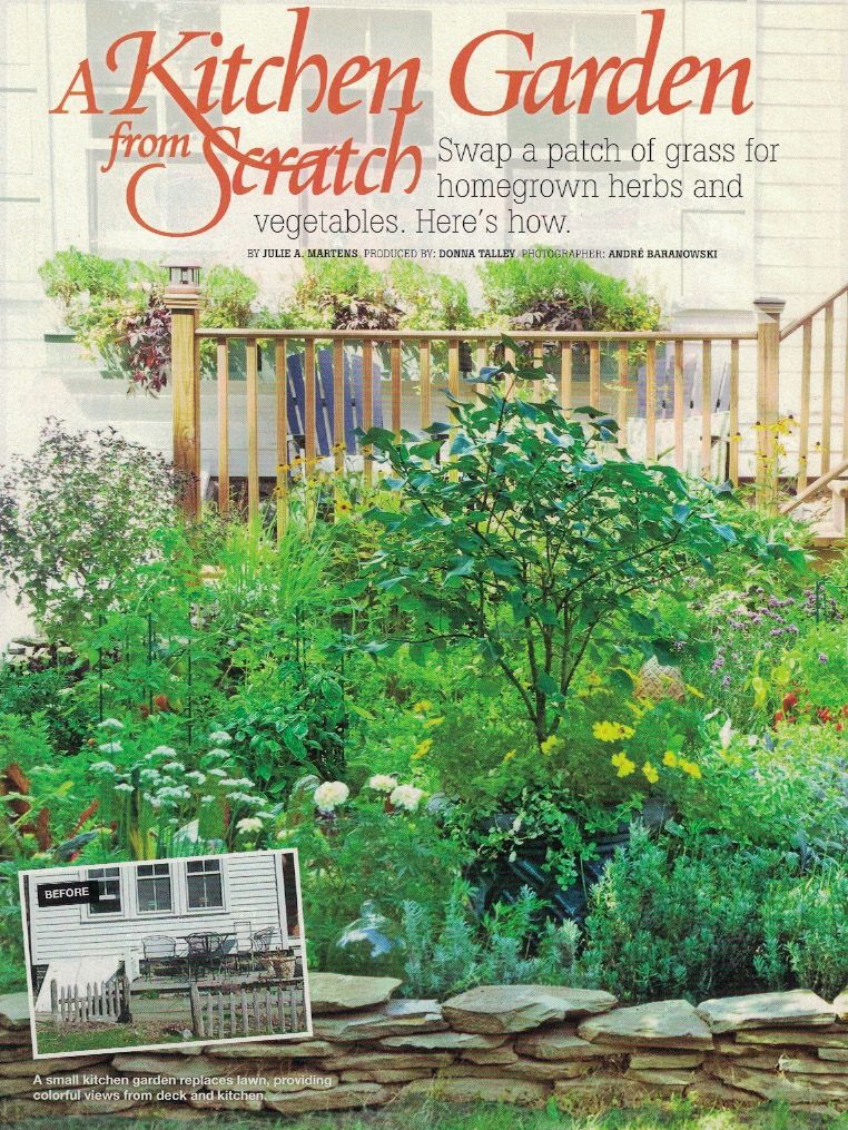 Small Kitchen Garden Design | Domestika