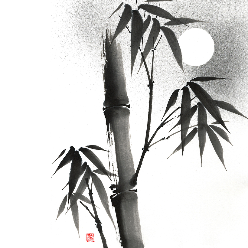 Introduction to Sumi-e Painting: 5 Basic Ink Techniques | Domestika