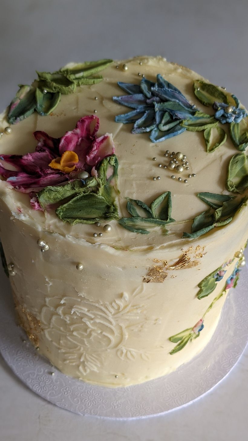 My project for course: Cake Design: Easy Buttercream Flowers with a ...