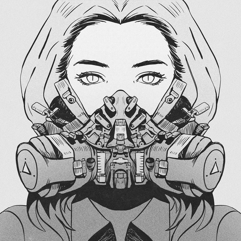 Sketchbook: Symmetrical Portraits - 02 | Domestika
