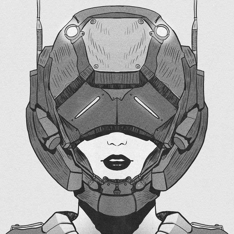 Sketchbook: Symmetrical Portraits - 02 | Domestika