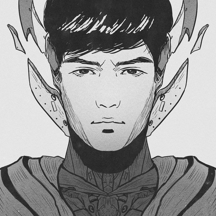 Sketchbook: Symmetrical Portraits - 02 | Domestika