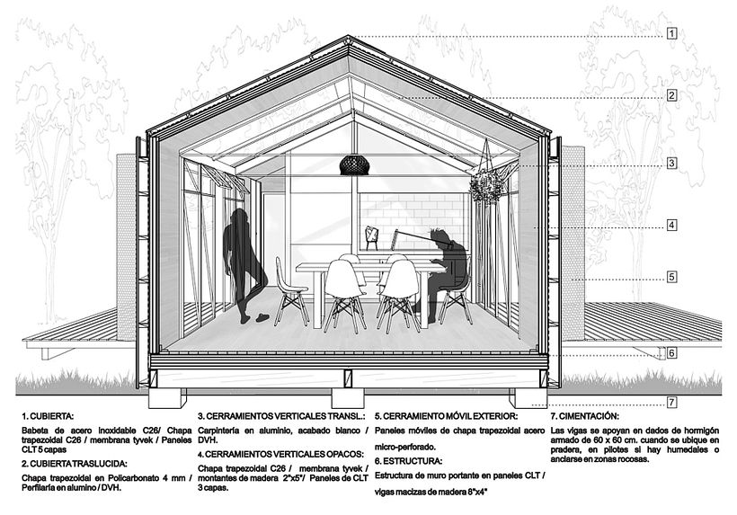 ejemplos de planos en AutoCAD | Domestika