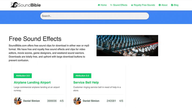 10 Sound Banks to Download Free Sound Effects | Domestika