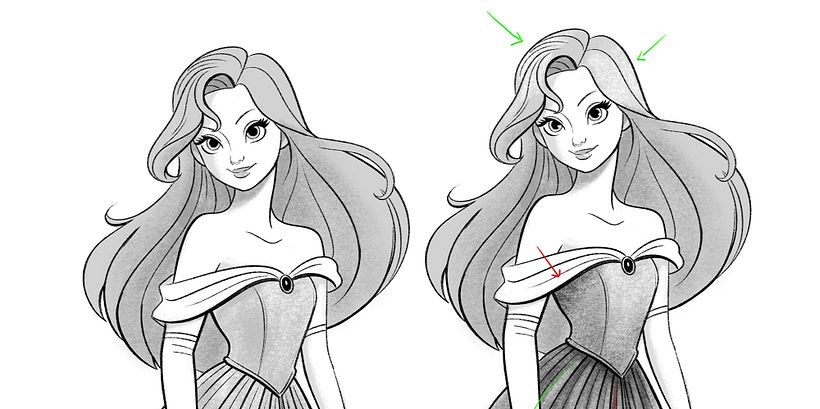 A Step-by-Step Guide on How to Draw a Disney Character | Domestika