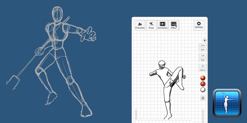 6 apps de poses para dibujar | Domestika