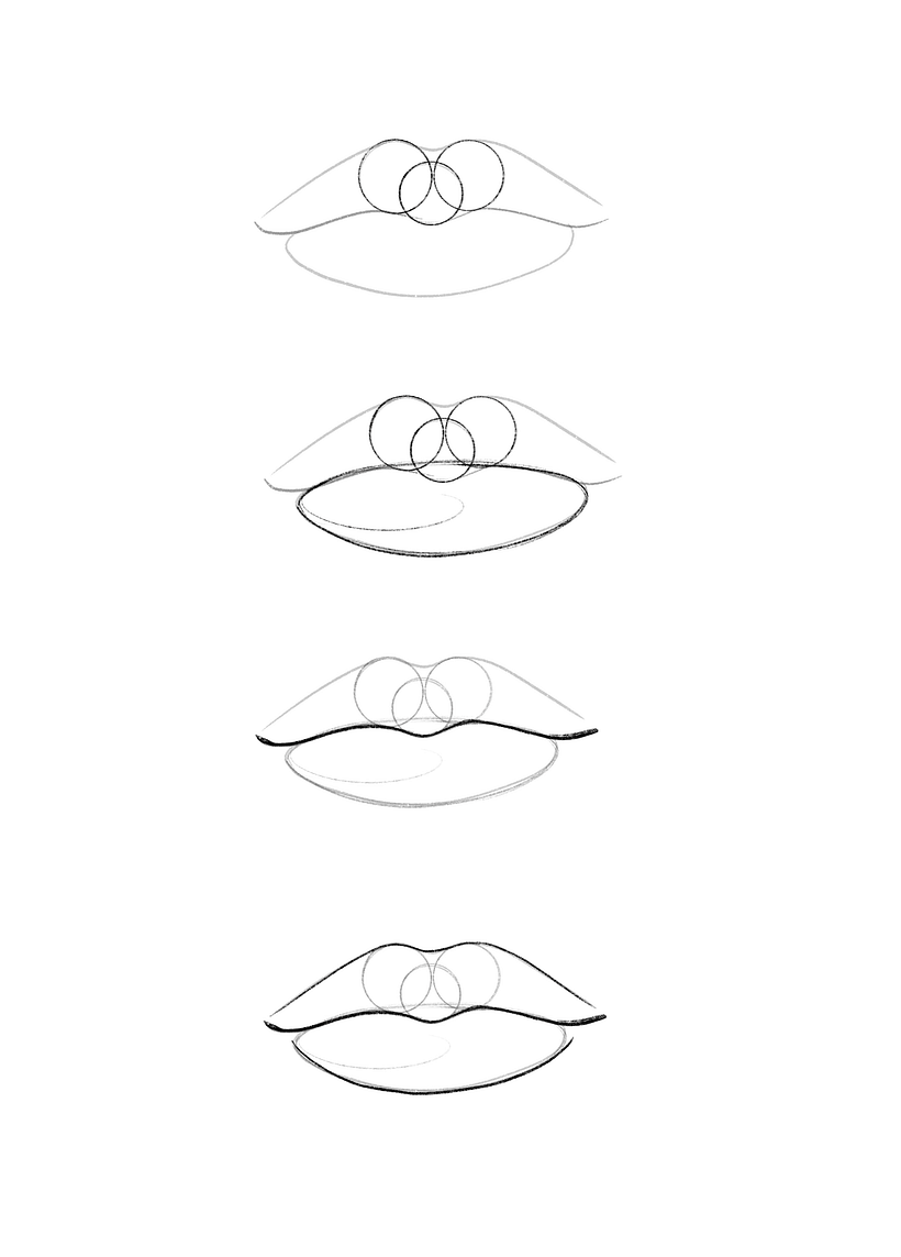 Drawing Tutorial: How to Draw Lip Shapes | Domestika