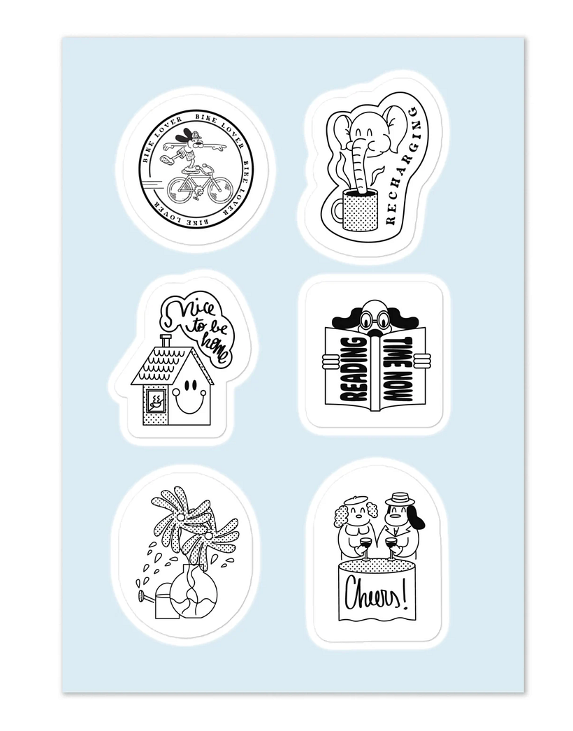 Stickers Design | Domestika