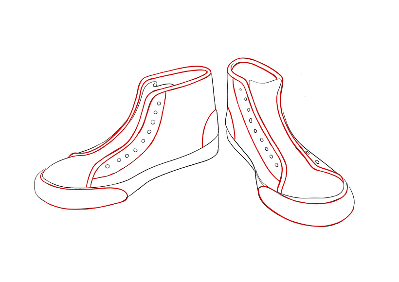 Free Tutorial: How To Draw Shoes | Domestika