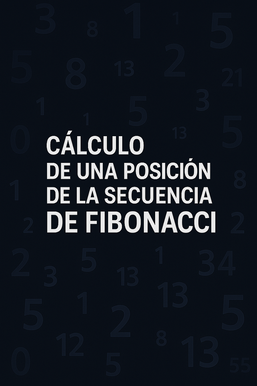 Cálculo de una posición de la secuencia de Fibonacci | Domestika