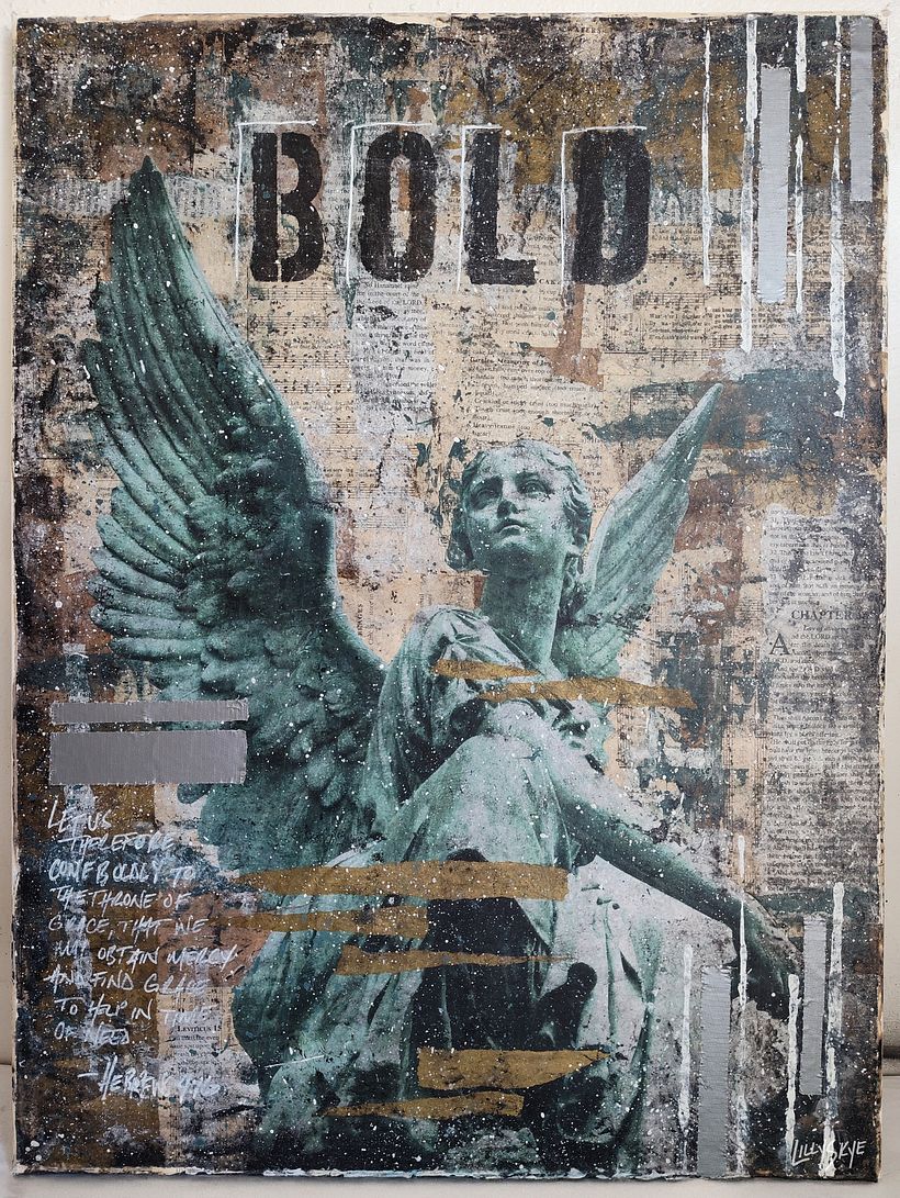 Bold | Mixed Media Analog Collage | Domestika
