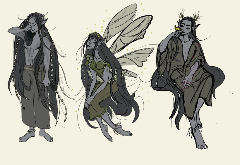 The Elf Family | Domestika
