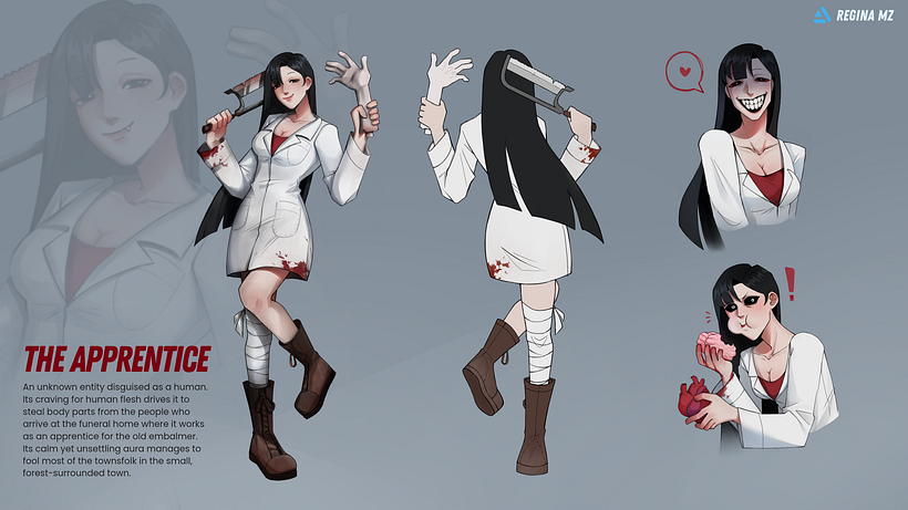 Character Concept Art - The Apprentice | Domestika